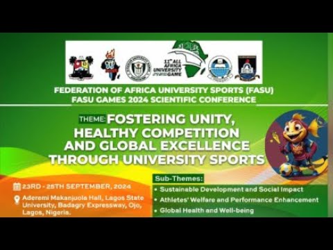LAGOS STATE UNIVERSITY 11th FASU GAMES 2024. - YouTube