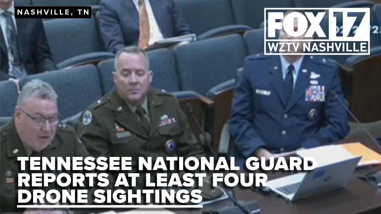 Tennessee National Guard reports drone sightings - YouTube