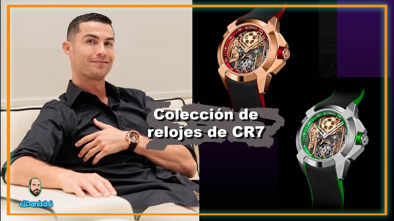 CRISTIANO RONALDO saca su colección de relojes The Jacob & Co. Flight ...