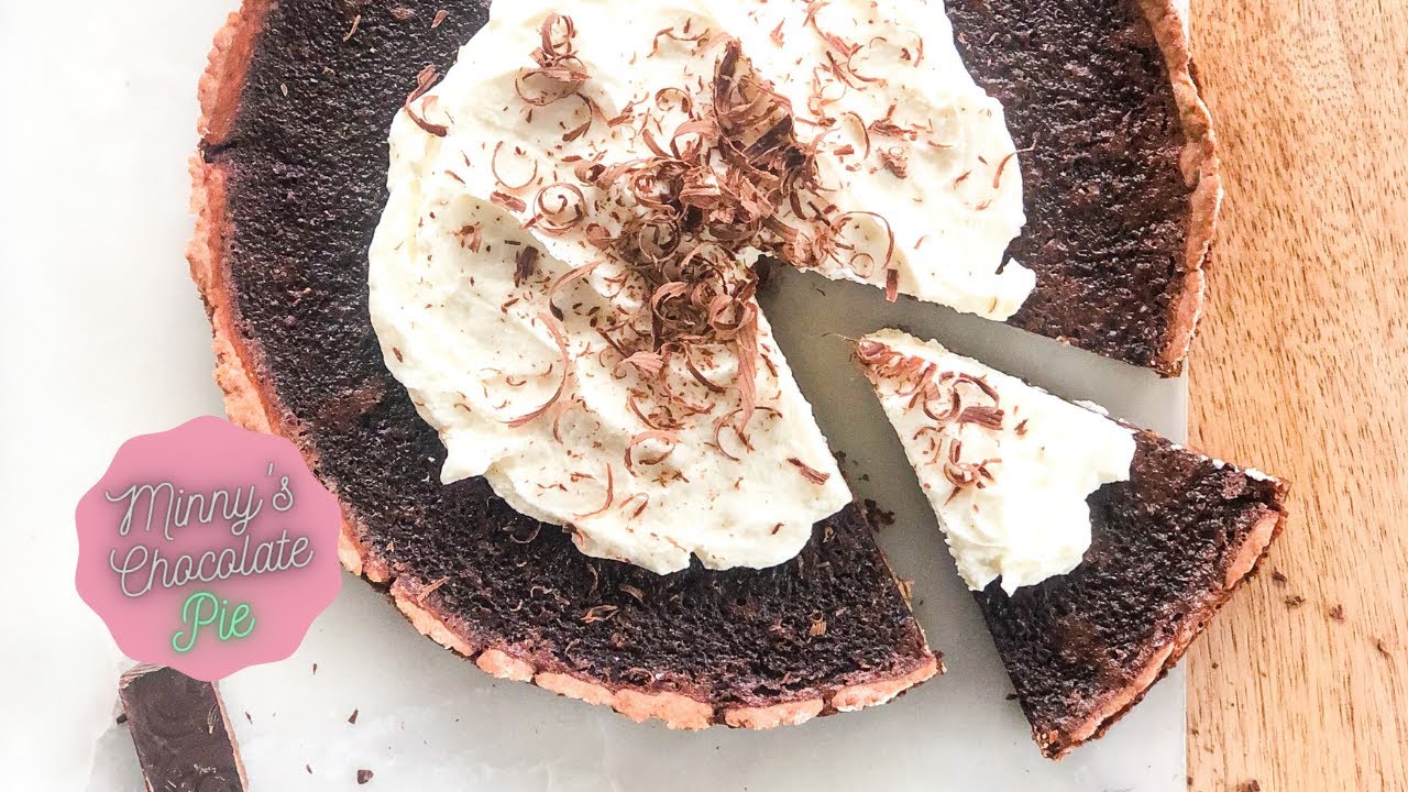 Minny's Chocolate Pie- A delicious gluten free chocolate pie inspired b ...