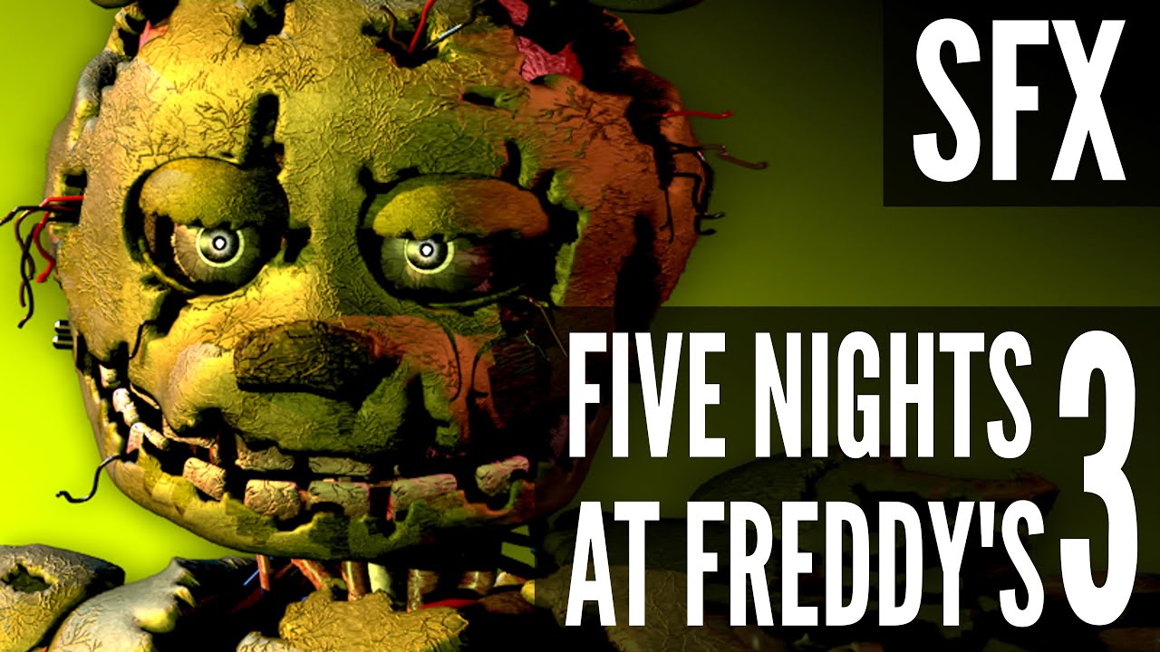 Five Nights at Freddy's 3 Sound Effects - YouTube