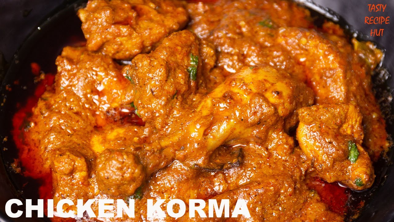 Shahi Chicken Korma Recipe ! Rich & Creamy Chicken Korma ! Shahi Murgh ...