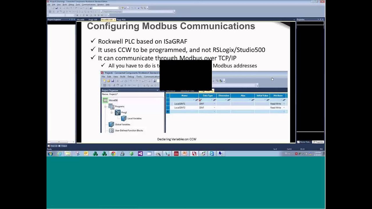 InduSoft Web Studio Drivers - YouTube