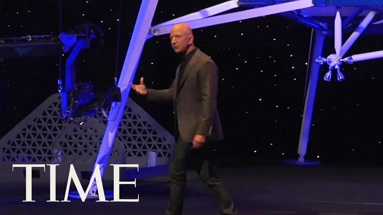 Jeff Bezos Unveils Blue Origin's Lunar Mission: 'It's Time To Go Back ...
