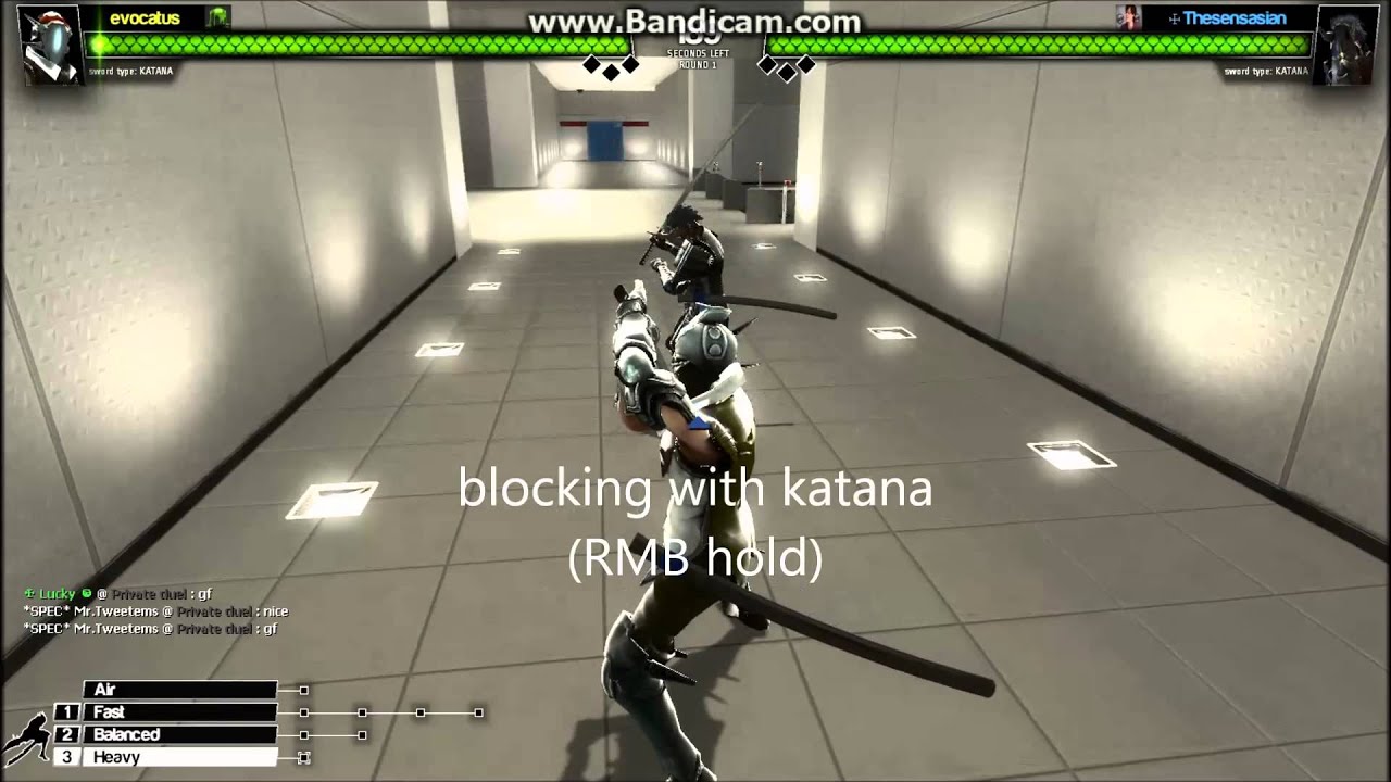 Blade Symphony: blocking with katana - YouTube