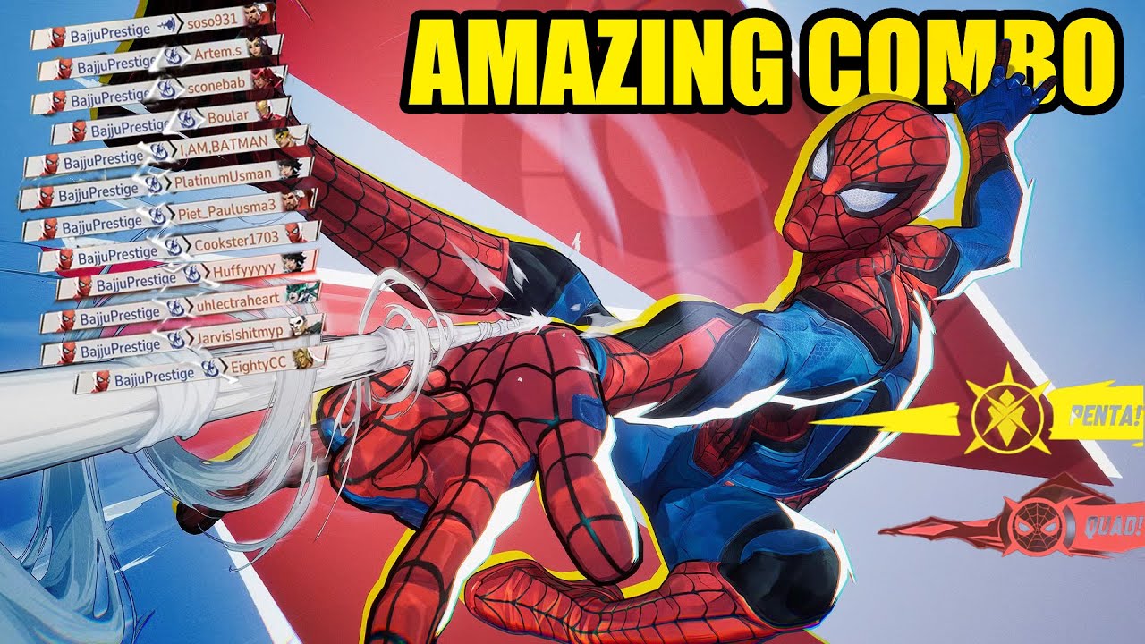 MARVEL RIVALS | 13 MINUTES OF AMAZING SPIDERMAN GAMEPLAY - YouTube