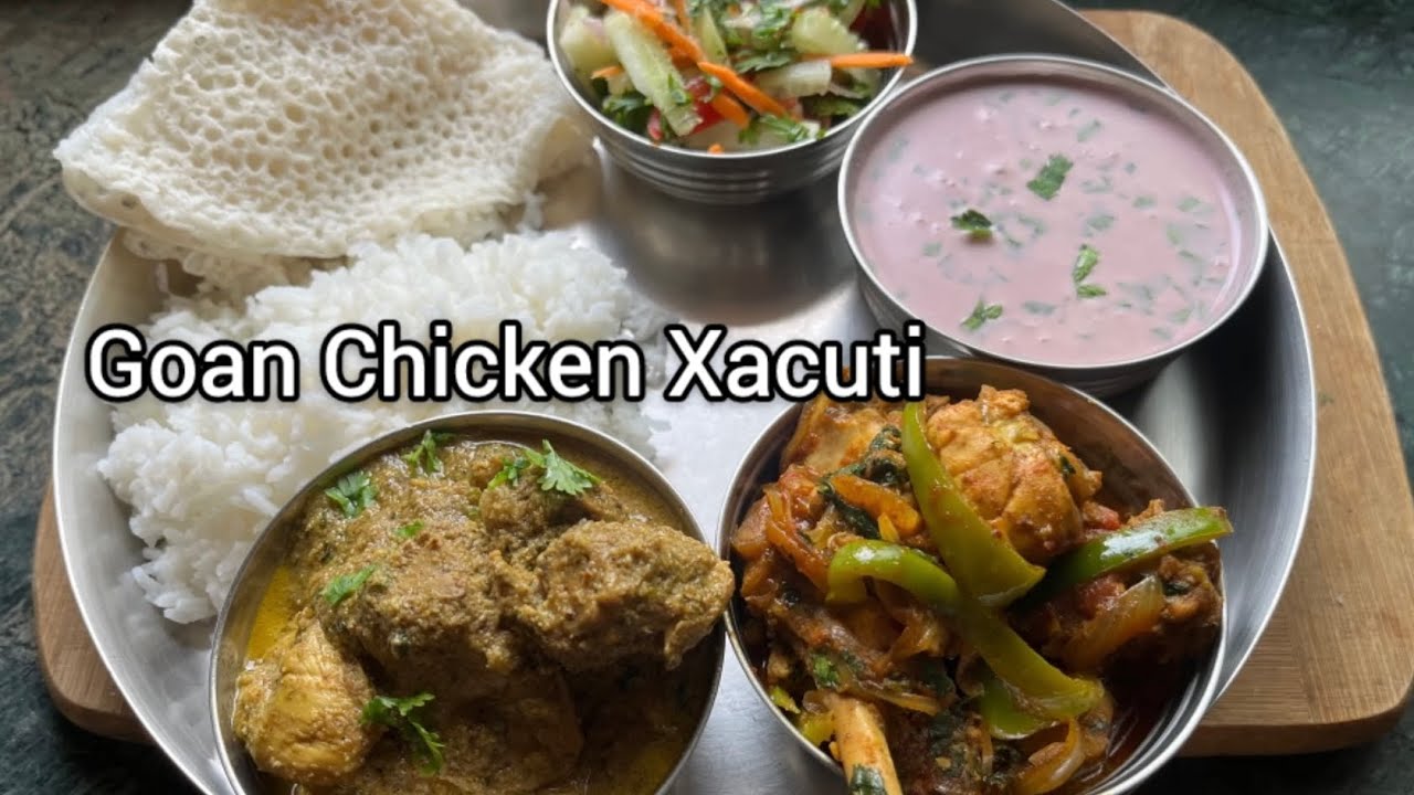 Goan Chicken Chilli and Chicken Shagoti recipe #goanrecipe # ...