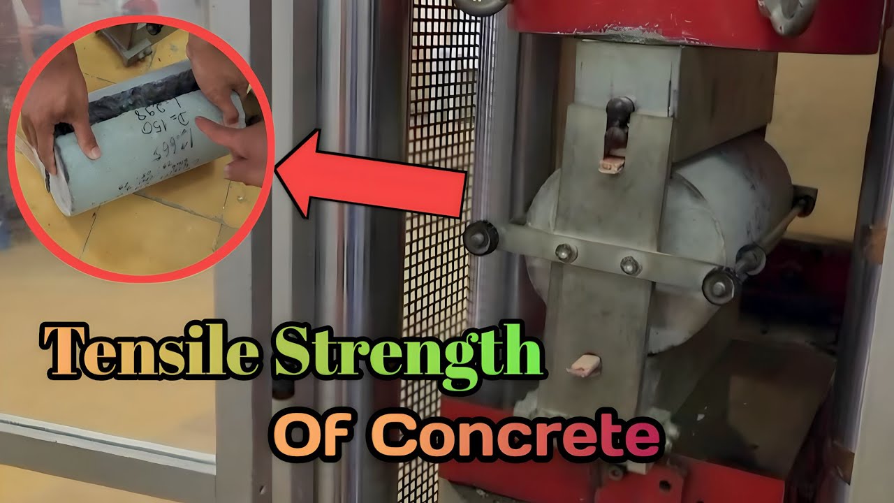 Testing Concrete Tensile Strength | Ready Mix Concrete - YouTube