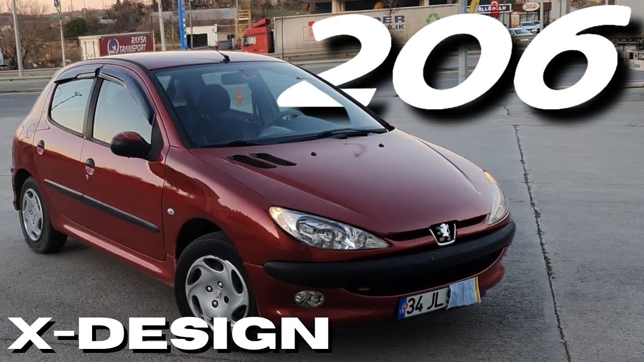 Peugeot 206 X-Design 1.4 Benzinli Otomatik | Kompakt Sürüş ve Yakıt ...