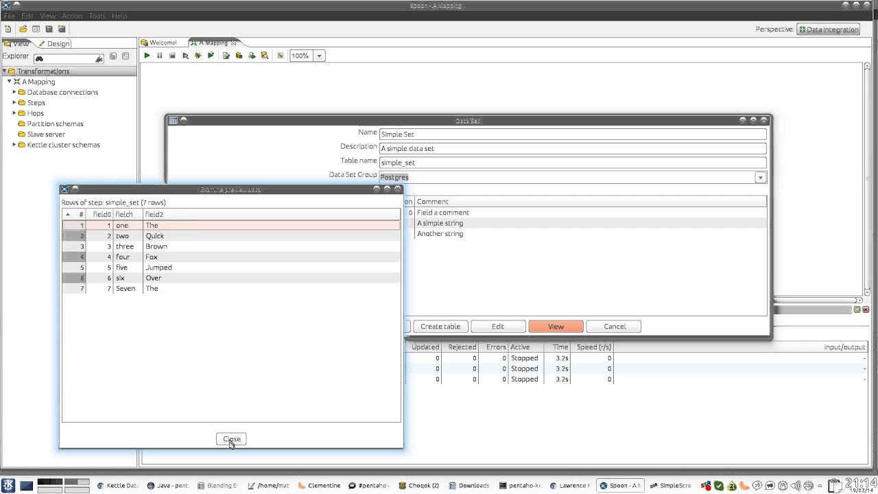 Kettle Data Sets v0 1 - YouTube