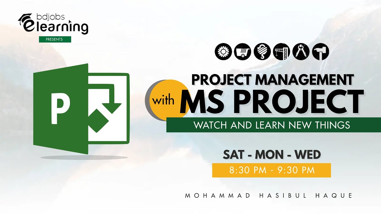 MS Project || Session- 1 - YouTube