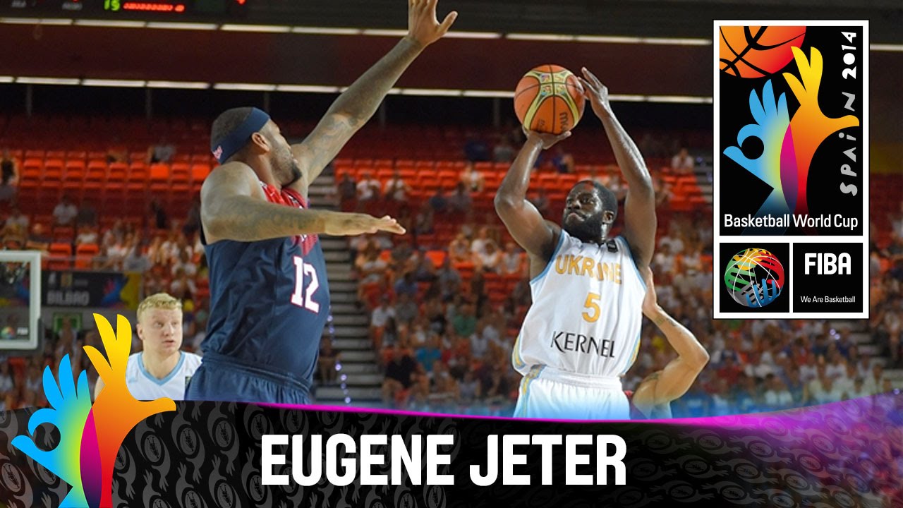 Eugene Jeter - Best Player (Ukraine) - 2014 FIBA Basketball World Cup ...