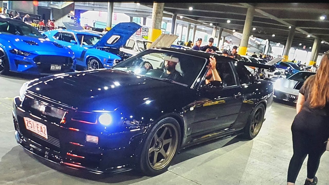 Tuff street cars takeover Sydney parking @ Flemington Markets ...