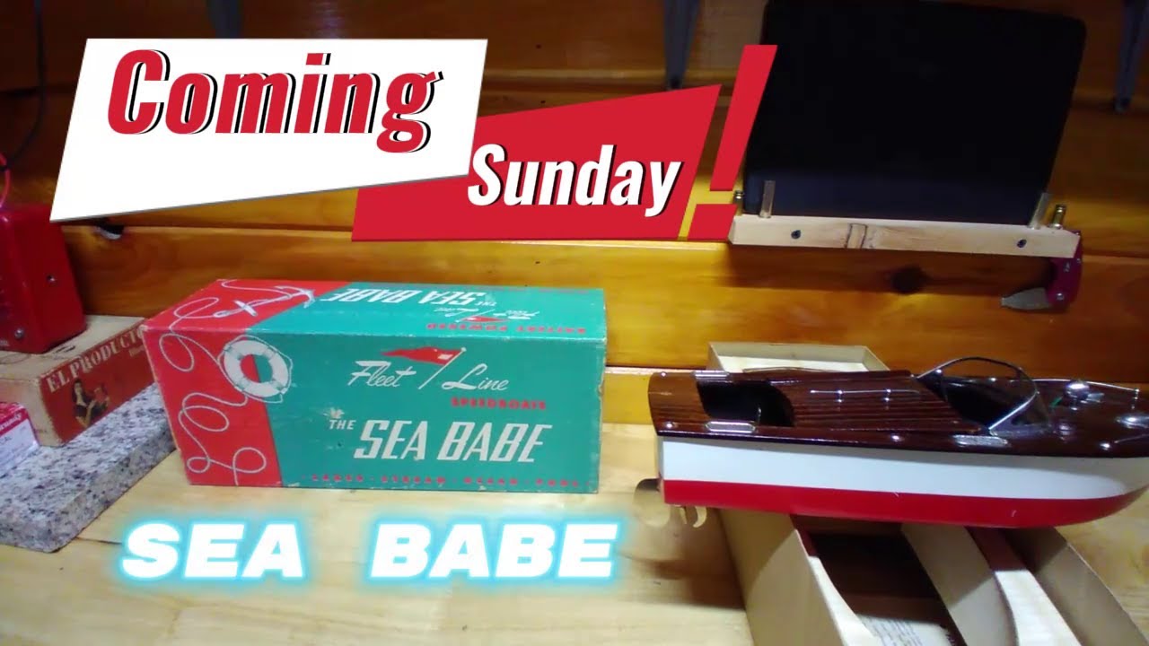 Fleet Line "SEA BABE" Power Boat this is going to be FUN !! - YouTube