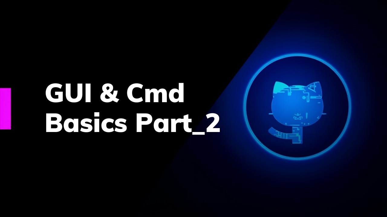 #3 CMD vs GUI Basics | File & Folder Commands Part_2 - YouTube