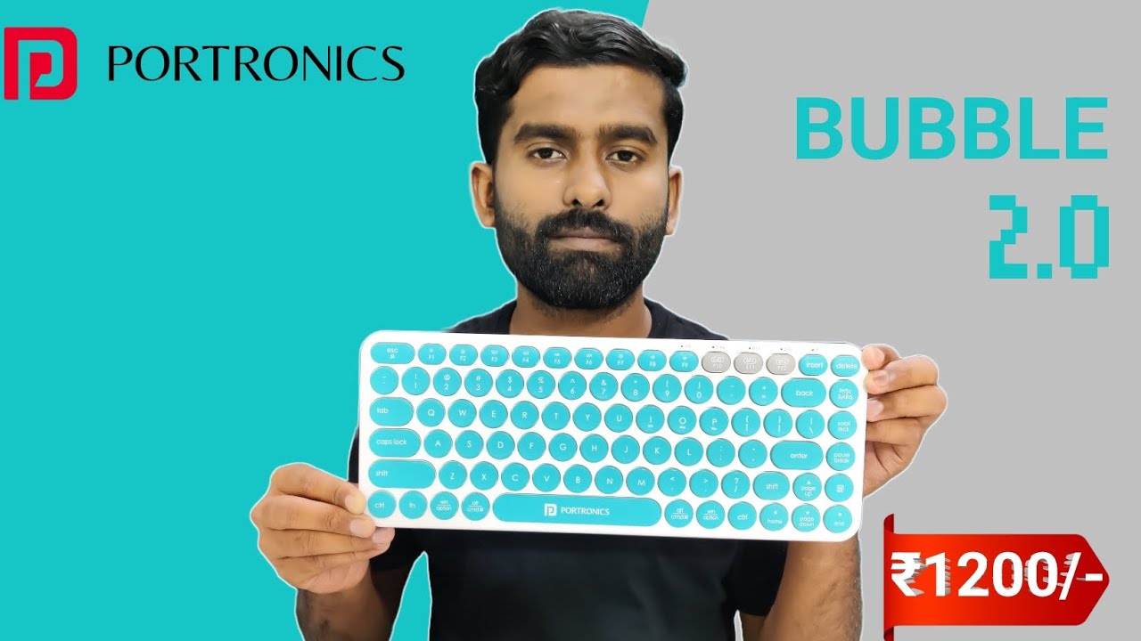 Portronics BUBBLE 2.0 || BT 5.3. & 2.4ghz || Best Multi Device Wireless ...