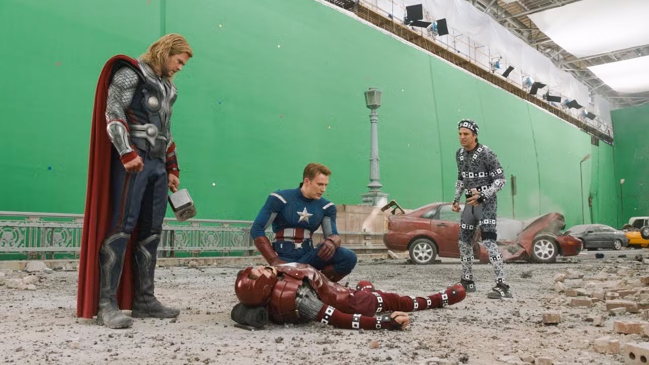 The Avengers Movie Behind The Scenes | Making of | Shooting | VFX & CGI ...