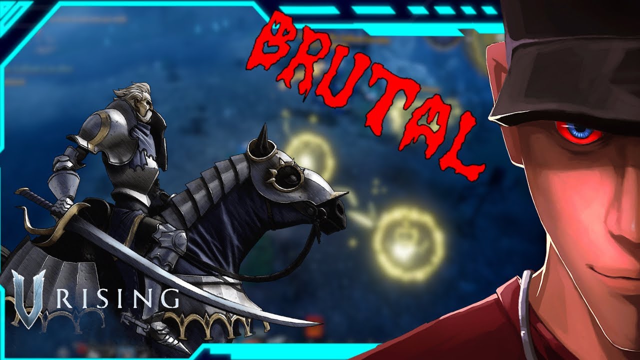 V Rising Brutal Sir Erwin the Gallant Cavalier - Solo | Let's play # ...