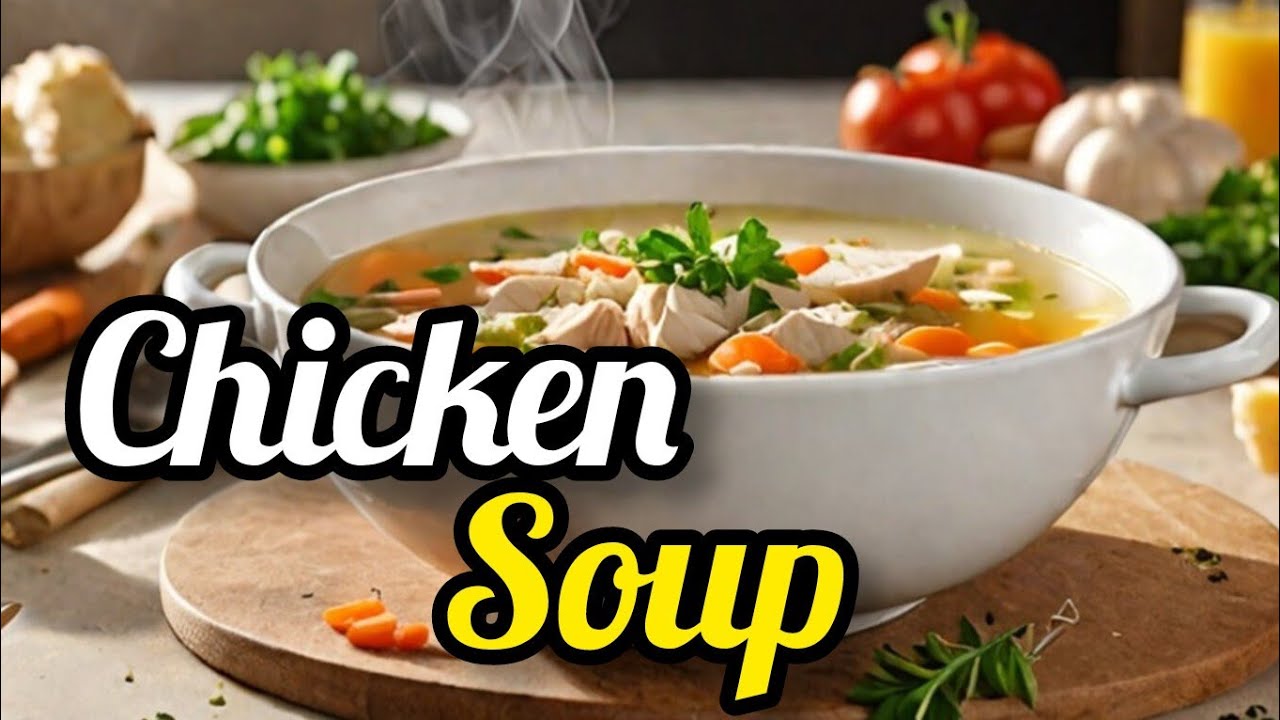 WARMEST Chicken Soup Recipe EVER |Chicken Soup Recipe By Azra Food AMC ...