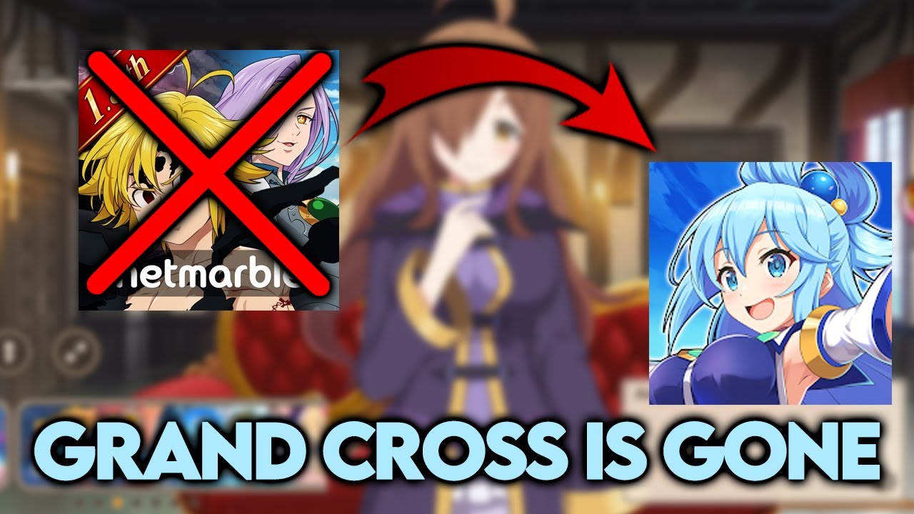 GOODBYE GRAND CROSS HELLO KONOSUBA!!!!! - YouTube