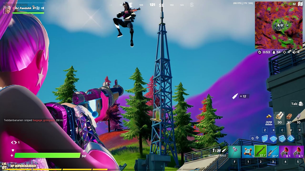 Fortnite One Shot Highlight - YouTube