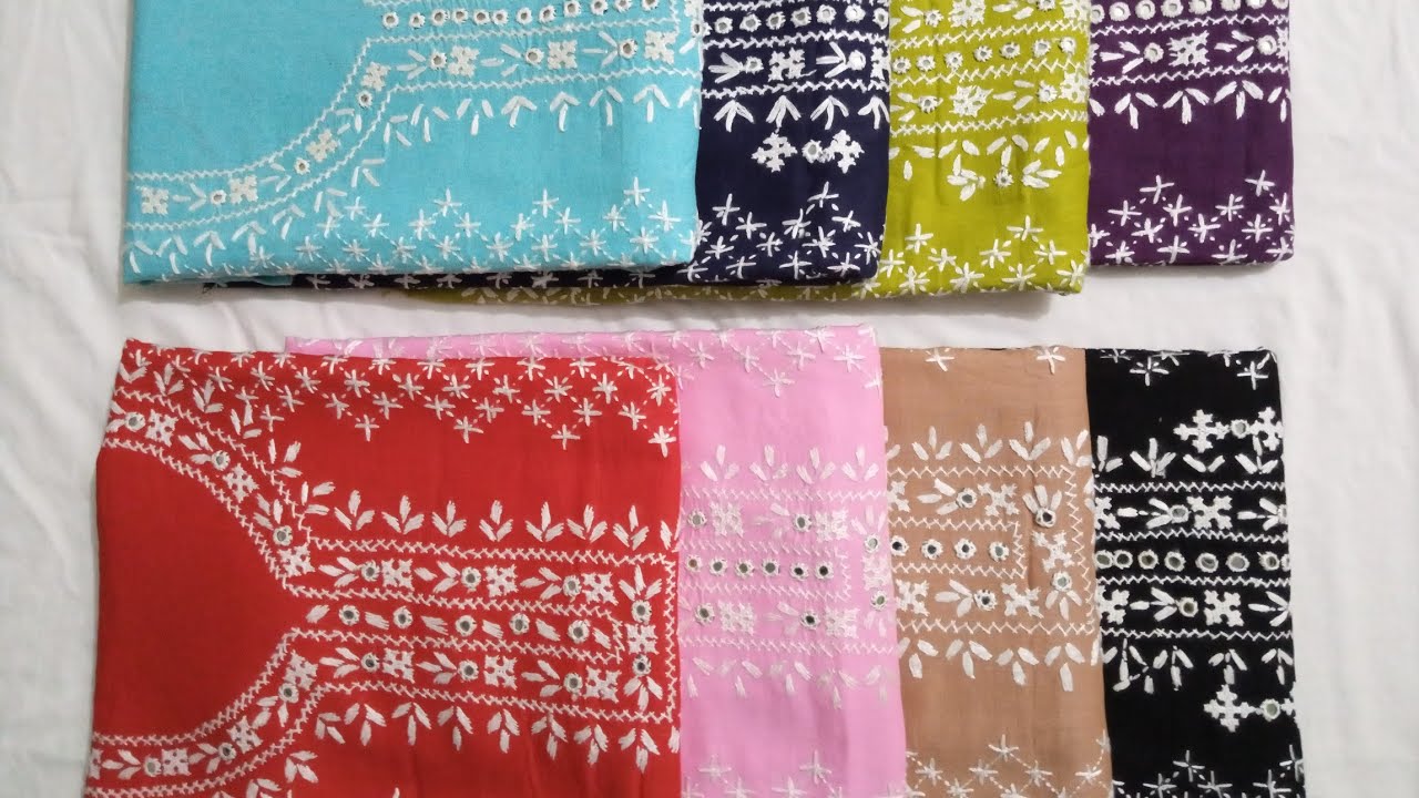 Sindhi Hand Embroidery dresses | Latest Sindi Dress Design - YouTube