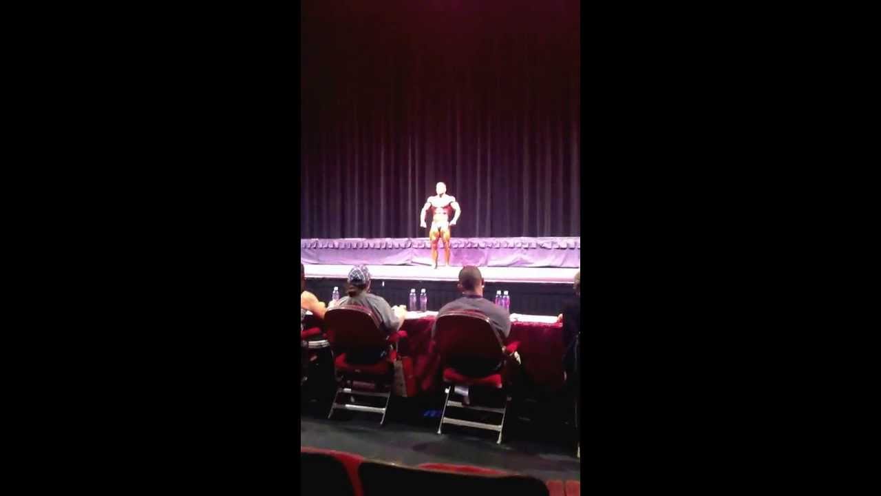2013 ikaika bodybuilding prejudging Adam Cabrera - YouTube