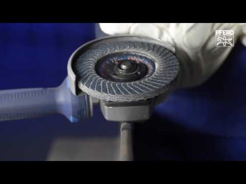 PFERD Polifan STRONG Grinding - The Ultimate Grinding Flap Wheel