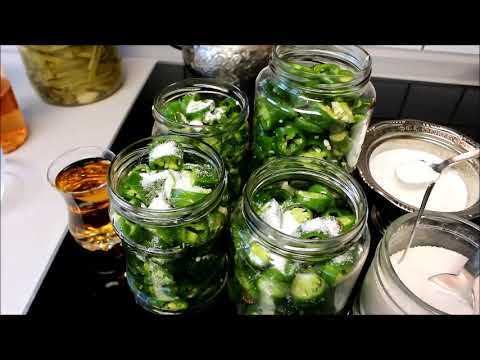 SICAK SU İLE KURDUM BİR GÜN SONRA YEDİK 😋 🌶 JALAPENO BİBER TURŞUSU Nurmutfagi NurGüL