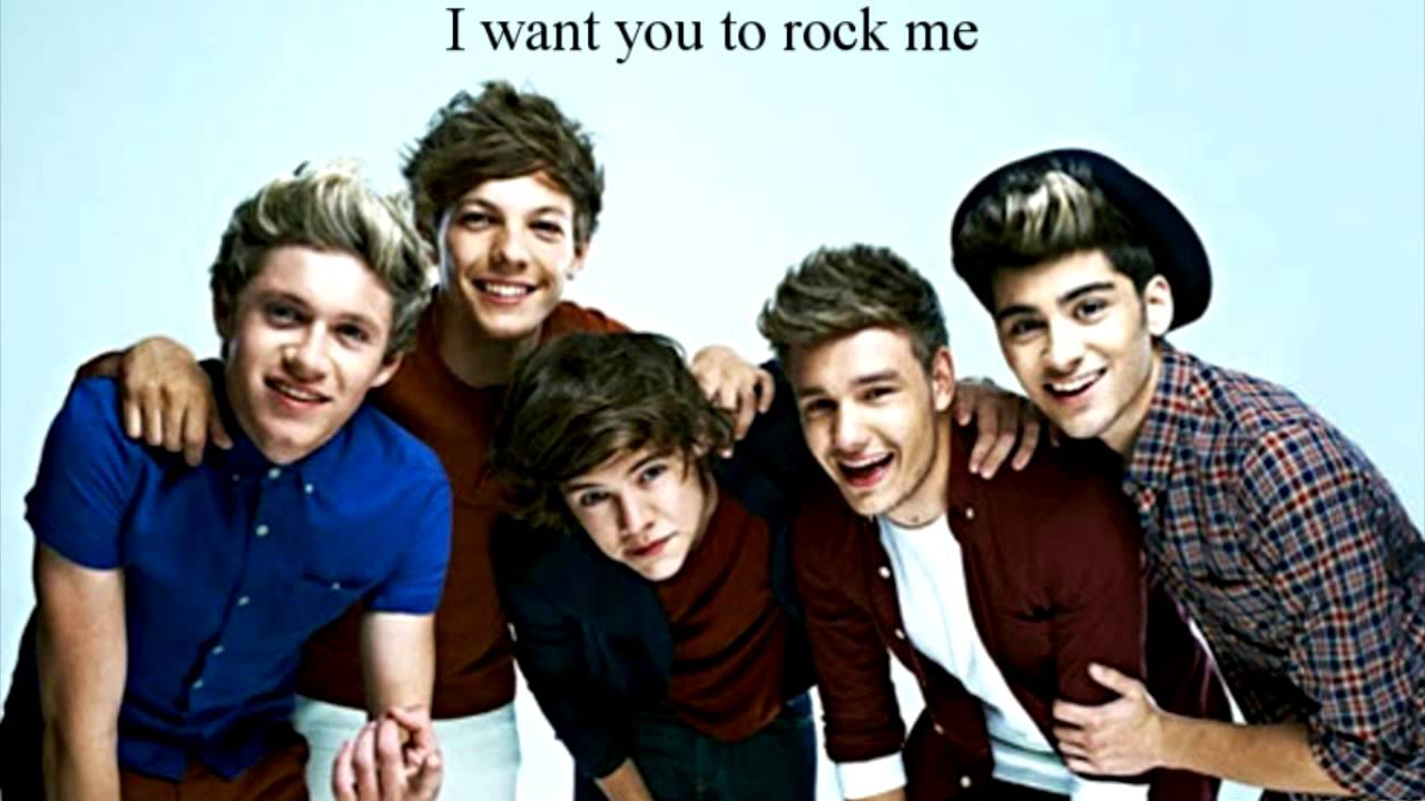 One Direction - Rock Me ( Lyric + Pictures ) - YouTube