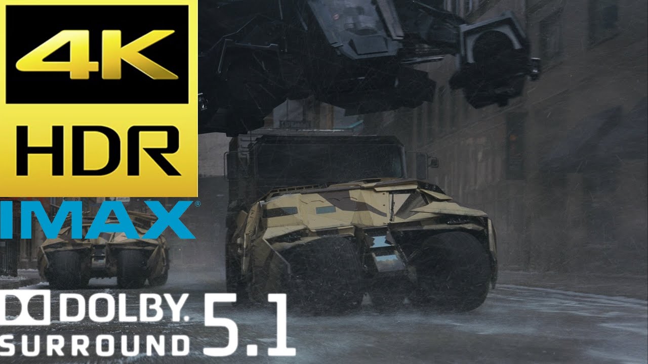 Batman Chases Talia with the Bat Scene in IMAX | The Dark Knight Rises ...