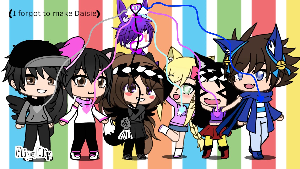 The crew in Gacha Life - YouTube