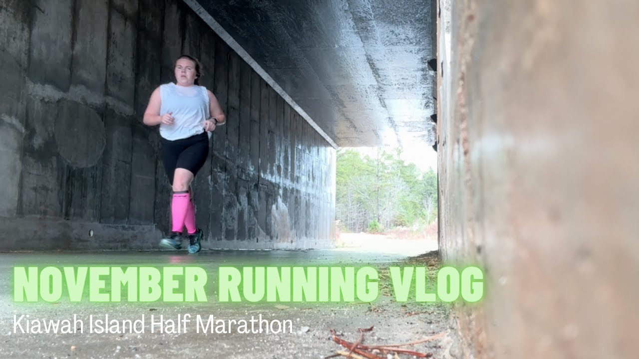 HALF MARATHON TRAINING VLOG - NOVEMBER (plus only one month of training) | VLOG 28 - YouTube