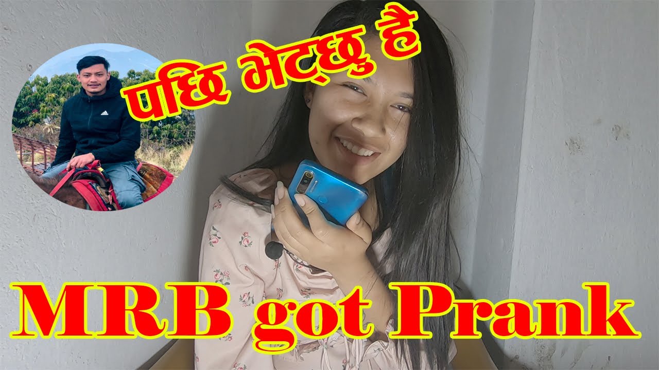 MRB vlogs got pranked | call prank on #MRBvlog || rider binita - YouTube