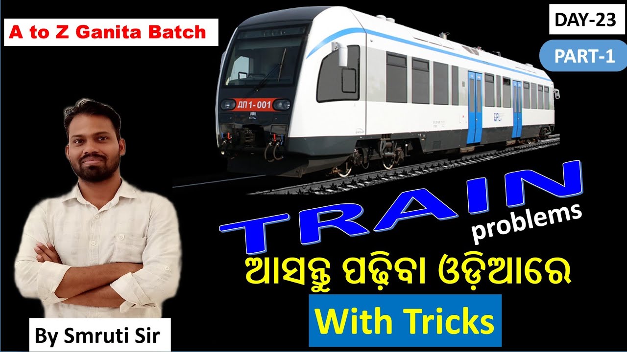 Problems on Train part-1 । A to Z Ganita Batch - YouTube
