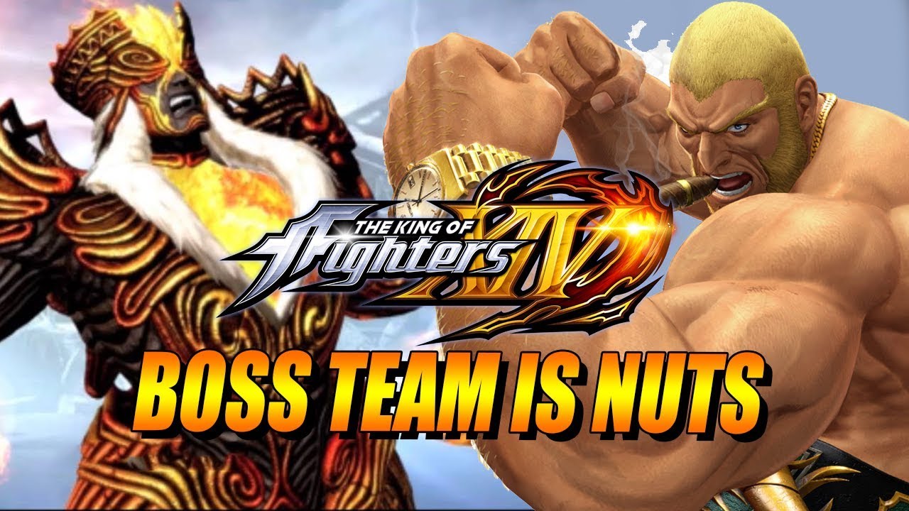 BOSS TEAM IS NUTS: King Of Fighters 14 - Online Matches - YouTube