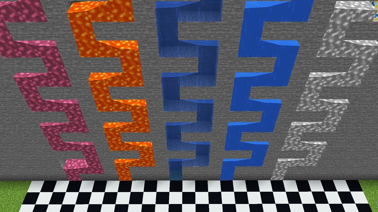 Which liquid is faster in Minecraft? - YouTube