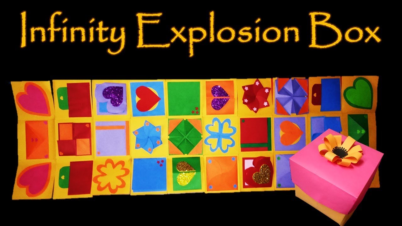 Infinity Explosion Box....🎁🎁🎁 - YouTube