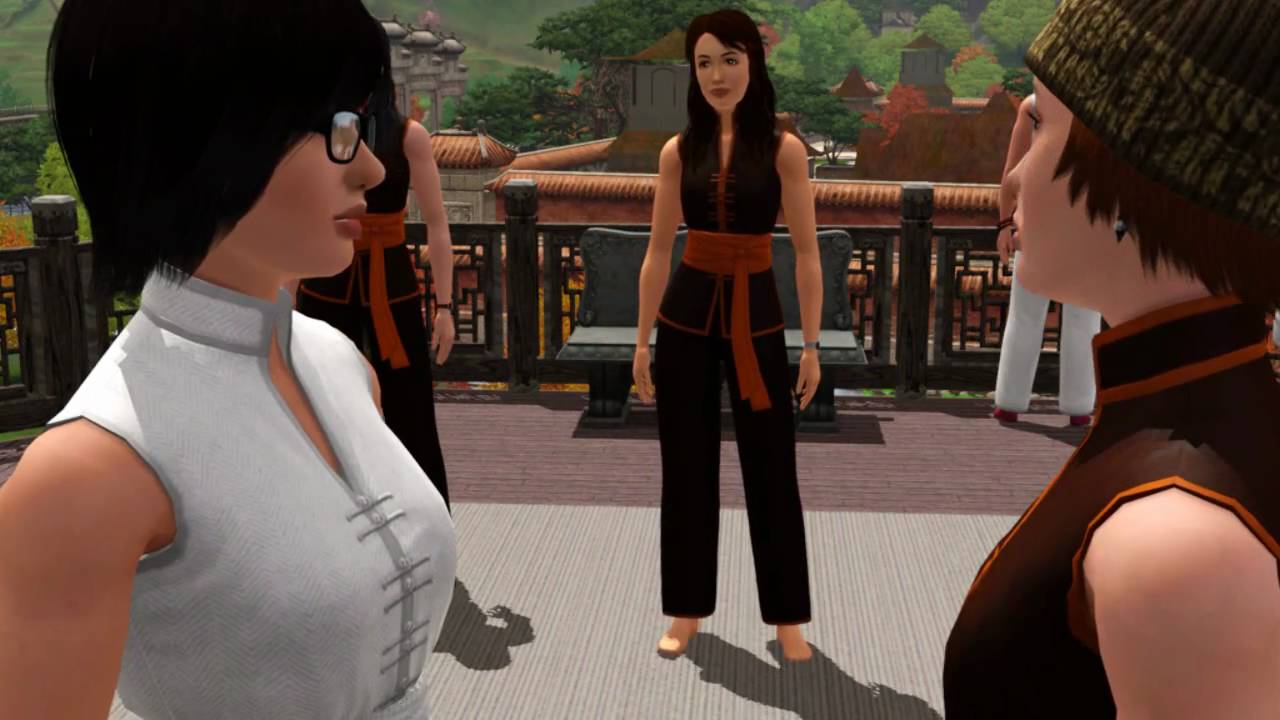 The Sims 3 world adventures - My Chinese Kung Fu 2 功夫二—正義一戰 - YouTube