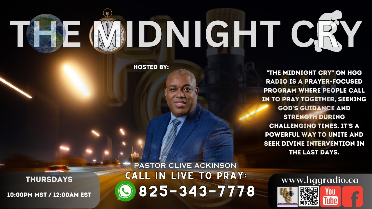 THE MIDNIGHT CRY with Pastor Clive 20250130 - YouTube