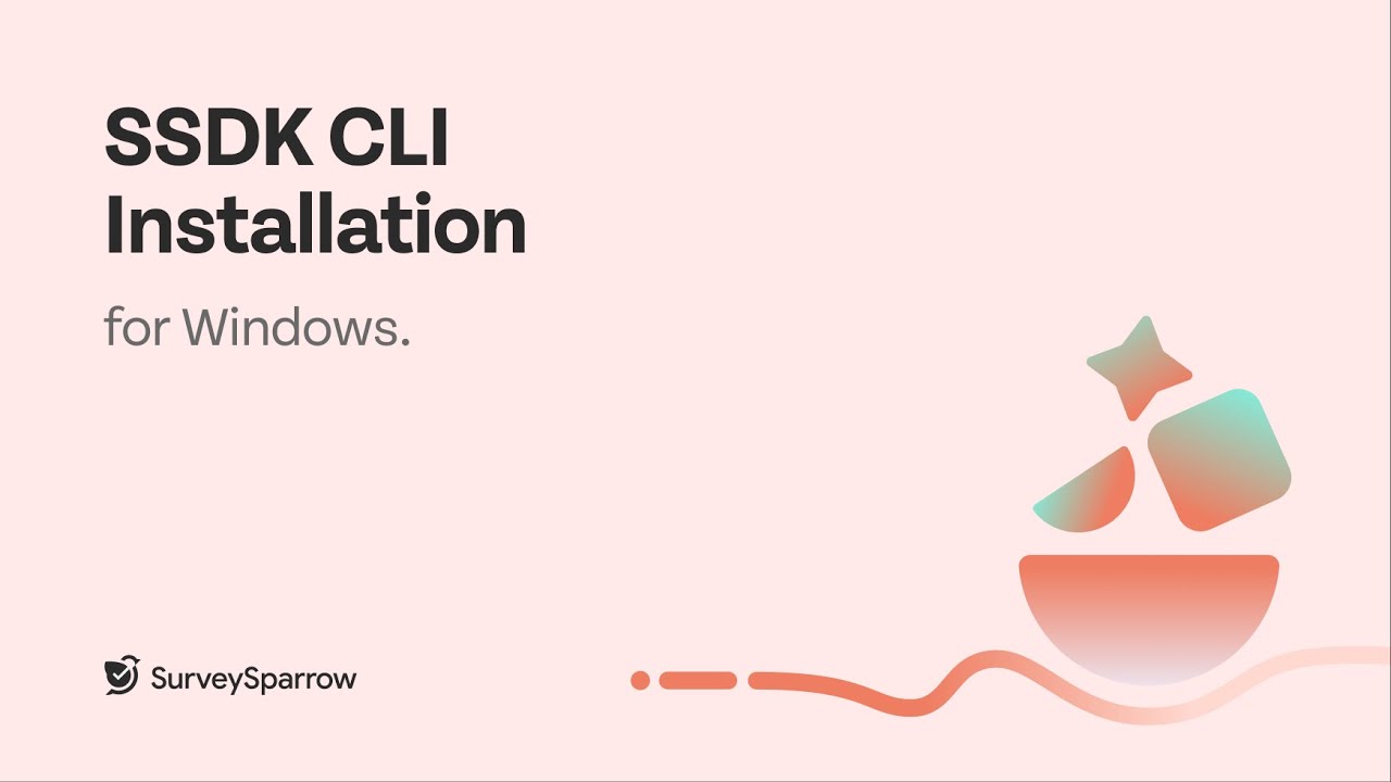 How to install SSDK CLI for Windows - YouTube