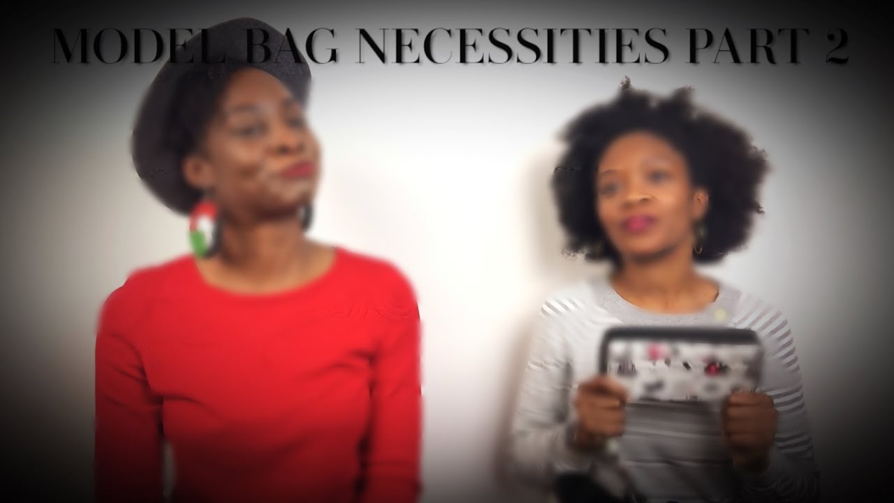 MODEL BAG NECESSITIES WITH KAT NATURAL PART 2 | SOSO MODELS - YouTube