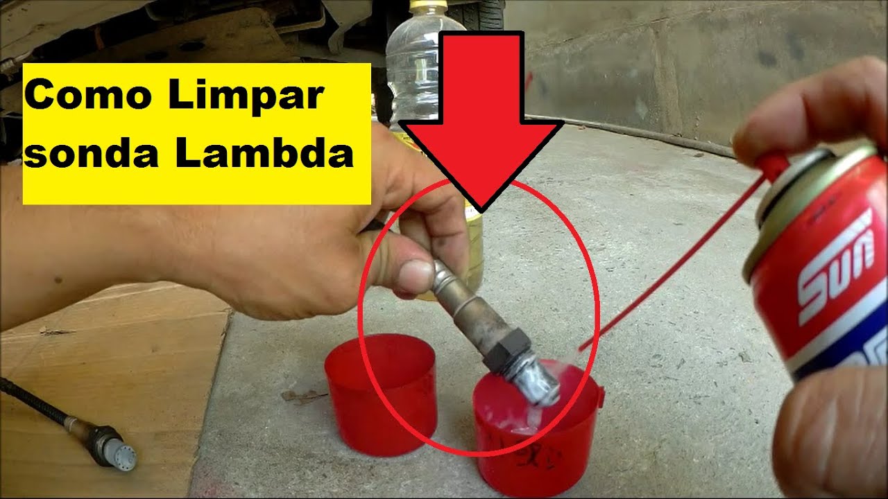 como limpar sonda lambda - YouTube