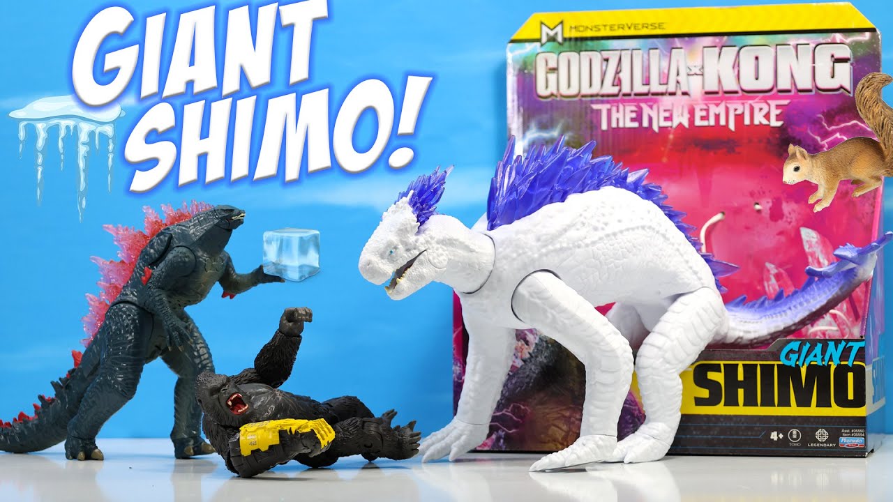 Godzilla X Kong The New Empire GIANT sized Shimo Legendary Ice Titan Figure Review - YouTube