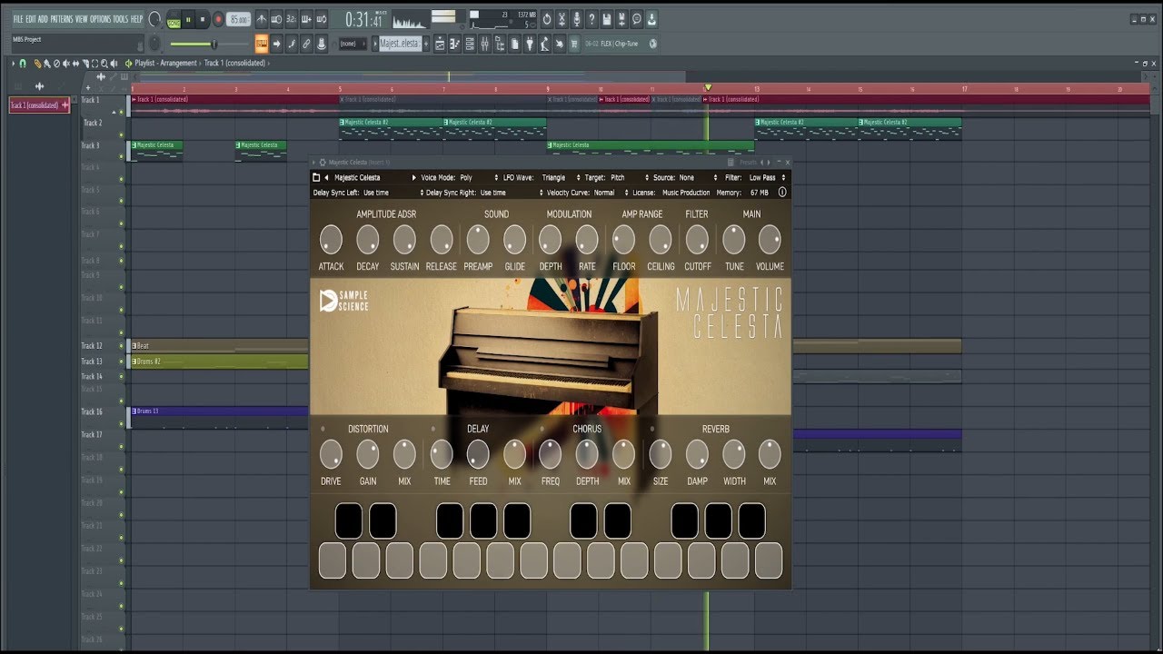 Majestic Celesta Free vst plugin by Sample Science - YouTube