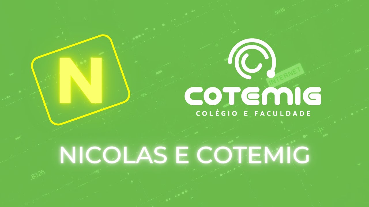 A trajetória do Youtuber Nicolas Gomes no Colégio COTEMIG 🚀 - YouTube