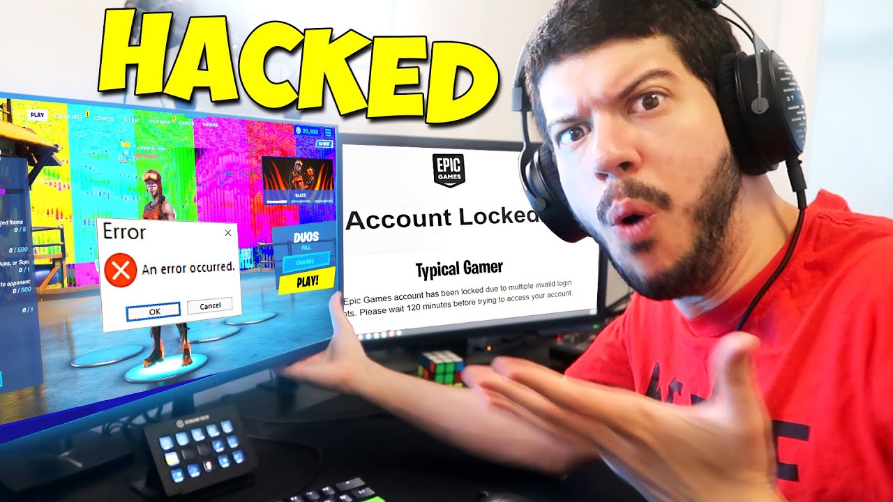 I HACKED His Fortnite Account! (Prank) - YouTube