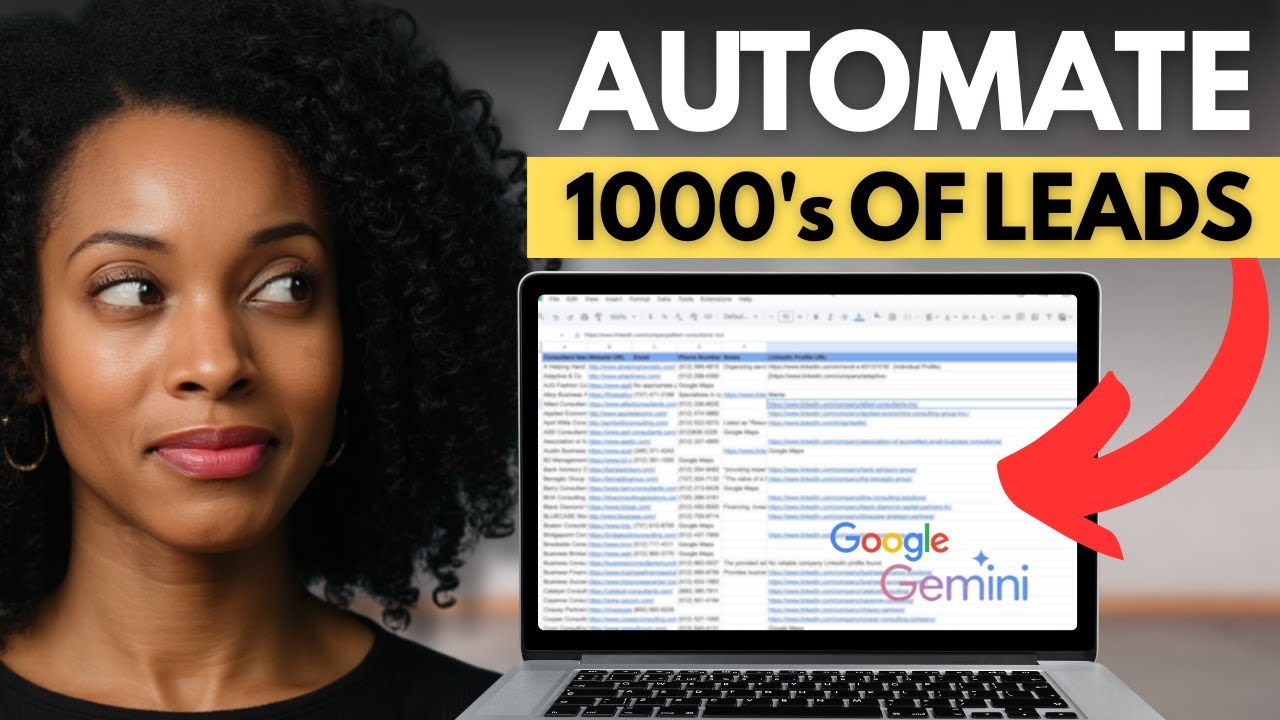 Using Google Gemini To Find 1000s of PERFECT Leads - YouTube