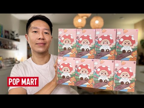 INVITED TO PUCKY FOREST PARTY!! POPMART Blind Box Unboxing Vinyl Face Plush Pendant Keychains