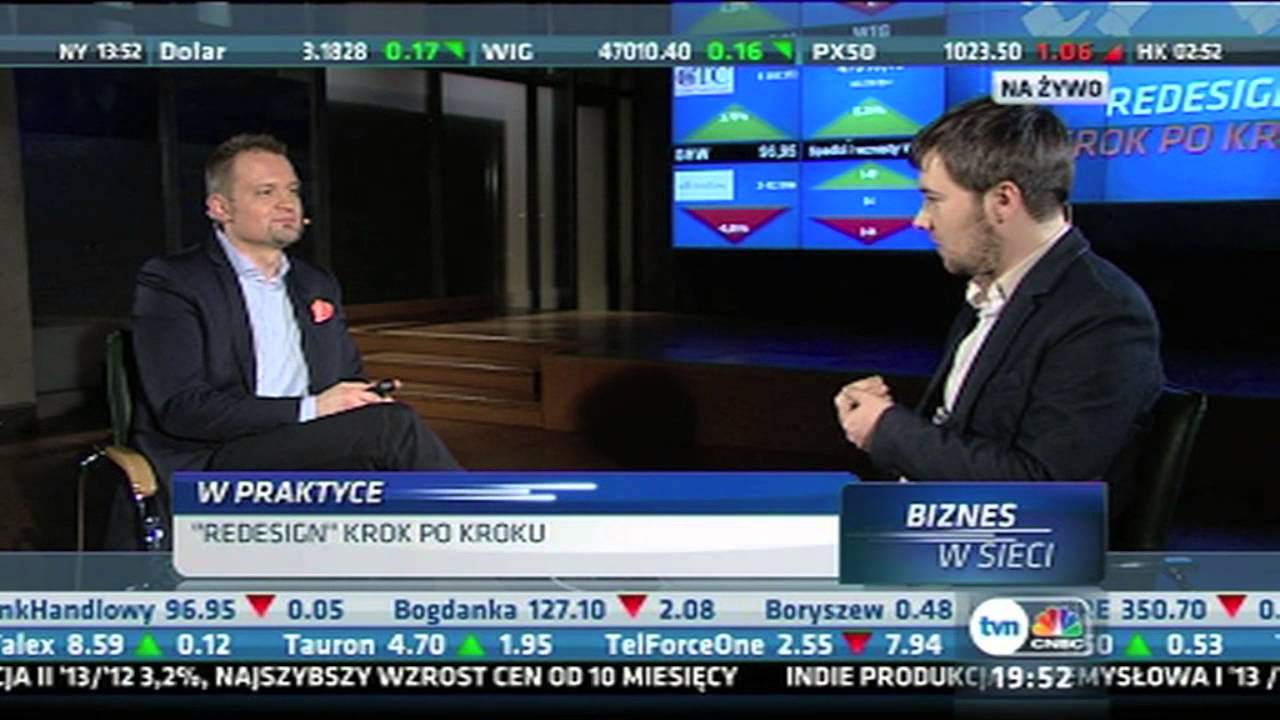 TVN CNBC: Biznes w Sieci - Odc. 25: „Redesign" krok po kroku. Rozmowa z ...